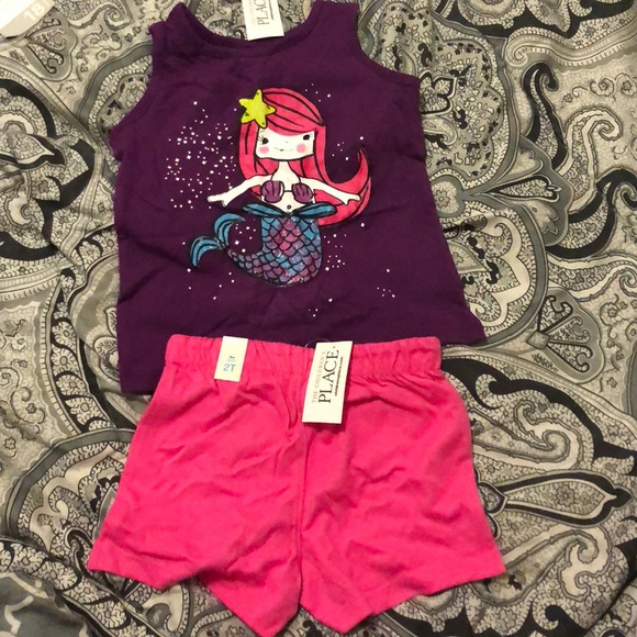 The Children's Place | Matching Sets | Children Place Mermaid Outfit ...